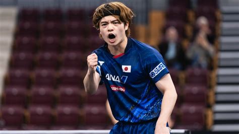 宇田幸矢、松島輝空が1ランクアップ 松島輝空 張本美和ペアは14位に浮上｜卓球男子世界ランキング（2025年第5週） 卓球メディア