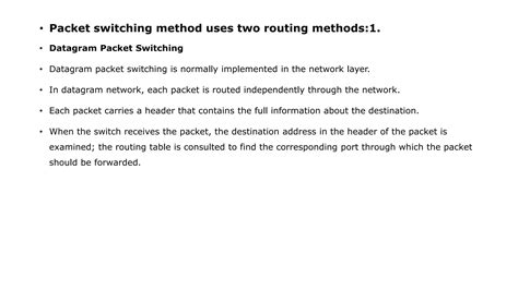 Switching Methods Pptx
