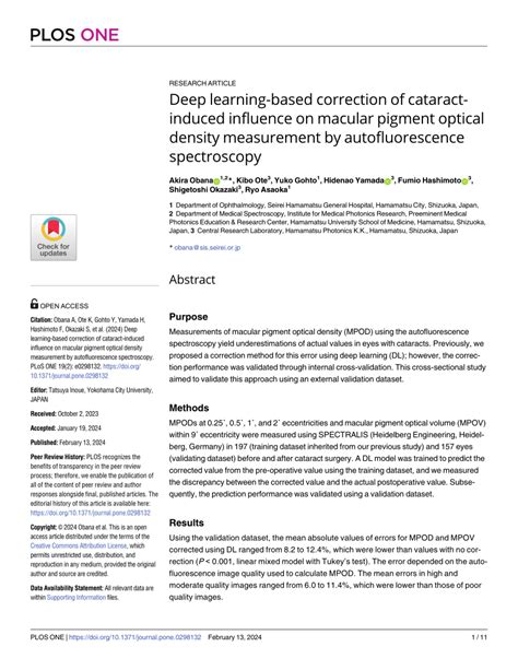 Pdf Deep Learning Based Correction Of Cataract Induced Influence On