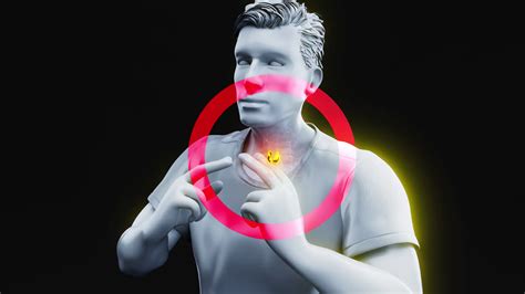 Abstract Animation Of Man Thyroid Gland Stock Motion Graphics Sbv