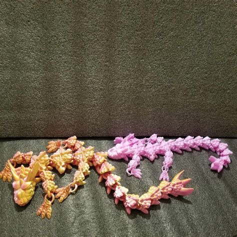 Shakaworld D Bumpy Crawler Articulated Dragon By Shakaworld D Printables Store