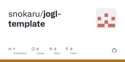 github snokaru jogl template