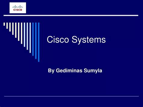 PPT Cisco Systems PowerPoint Presentation Free Download ID 6726935
