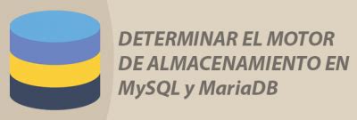 Cómo averiguar qué motor de almacenamiento usa MySQL o MariaDB Vozidea com