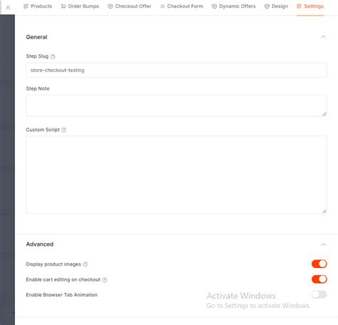 How To Modify The Checkout Page Using The Backend Settings