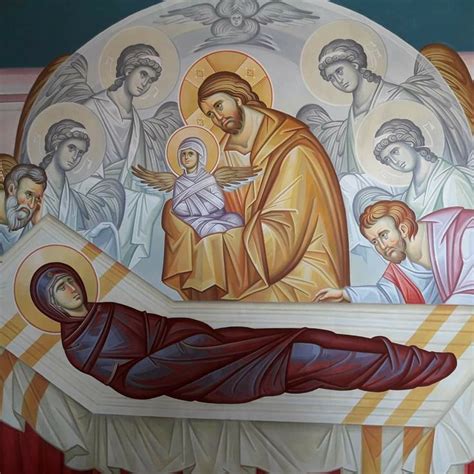 Pin On Η κοιμηση της Θεοτόκου