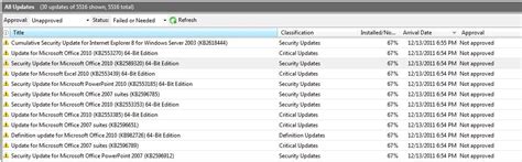 Get Windows Update Status Information By Using Powershell Scripting