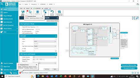 Ace Cant Readwrite Registers From Ad9083 Qanda High Speed Adcs Engineerzone