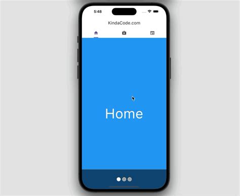 TabBar TabBarView And TabPageSelector In Flutter KindaCode