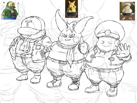 Work In Progress Drawing Of Someones Xenoverse Ocs R Dbxv