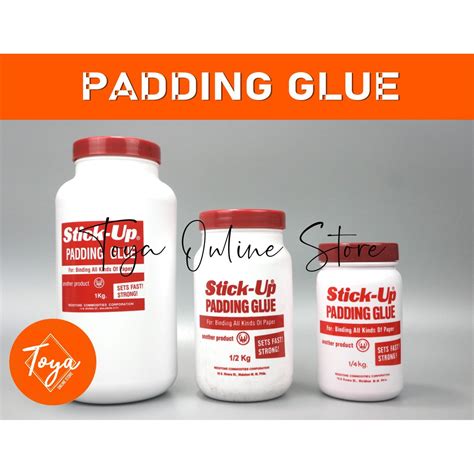 Stick Up Padding Glue RED With FREE BRUSH For DIY Notepad Shopee Philippines