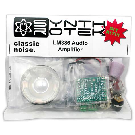 Lm386 Audio Amplifier Kit Guitar Synth Instrument Mini Amp Reverb
