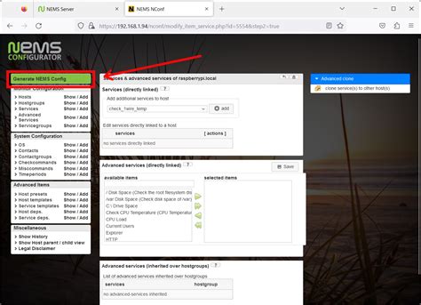network monitoring with raspberry pi and nems nagios