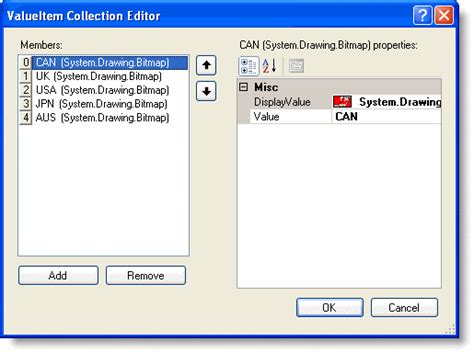 Specifying Text To Picture Translations Componentone List For Winforms