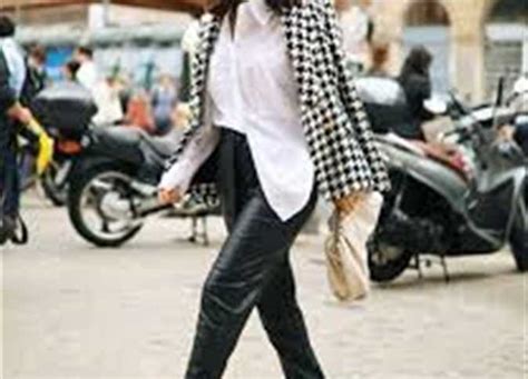 البنطلون الجلد الأسود لشتاء انيق تنسيقات و أفكار المصري اليوم