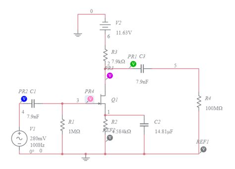 Window Comparator Multisim Live
