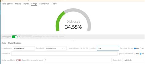 Metricbeat Disk Usage Visualization Not Working Correctly With Intervalauto Tsvb · Issue