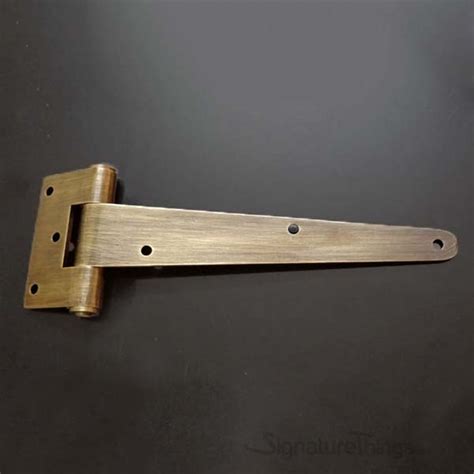 Signaturethings Brass Gate Hinges Heavy Duty Gate Hinge