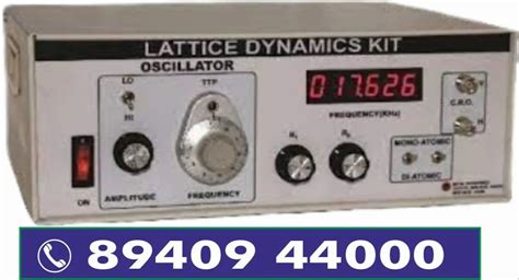 Lattice Dynamics Kit SF For Laboratory At In Coimbatore