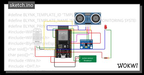 Smart Cattle Monitoring System Wokwi Esp32 Stm32 Arduino Simulator