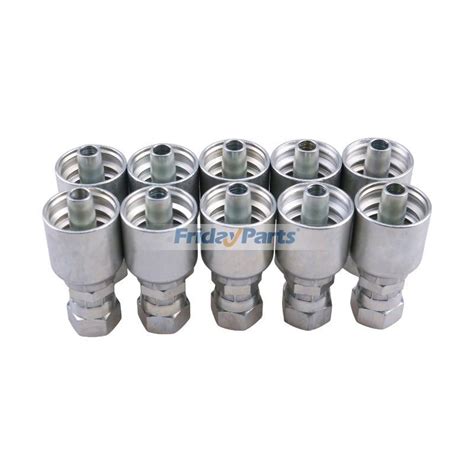 Buy 10 Pcs Hydraulic Hose Fitting With 38 Thread 10643 6 6 For Parker