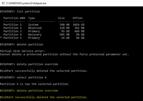Diskpart Delete Partition Gamerfasr