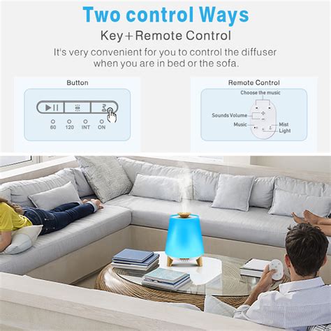 Remote Control Bluetooth Speaker Aroma Diffuser Aroma Diffuser Wholesale