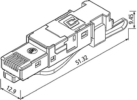 Zs1090 0005 Rj45 Plug Field Assembly Ip20 Shielded Beckhoff Worldwide