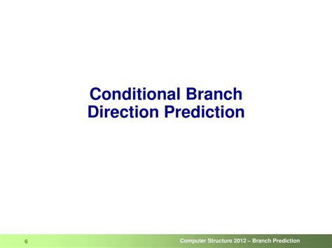 Computer Structure Advanced Branch Prediction Ppt Download