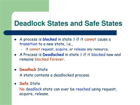 Ppt Operating Systems Principles Process Management And Coordination Lecture 6 Deadlocks
