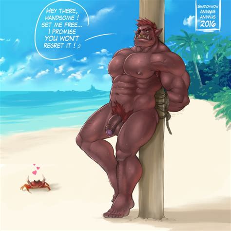 Rule 34 Animasanimus Balls Bara Crab Eyepatch Flaccid Hands Behind