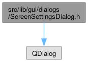 Deskflow Src Lib Gui Dialogs Screensettingsdialog H File Reference