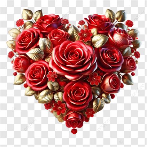 잎이있는 아름다운 붉은 장미의 심장 붉은 장미 장미 꽃다발 장미 하트 Png 일러스트 및 이미지 에 대한 무료 다운로드 Pngtree