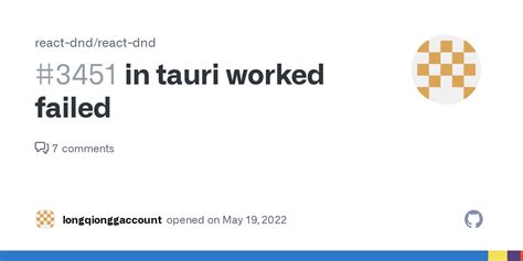 In Tauri Worked Failed Issue React Dnd React Dnd Github