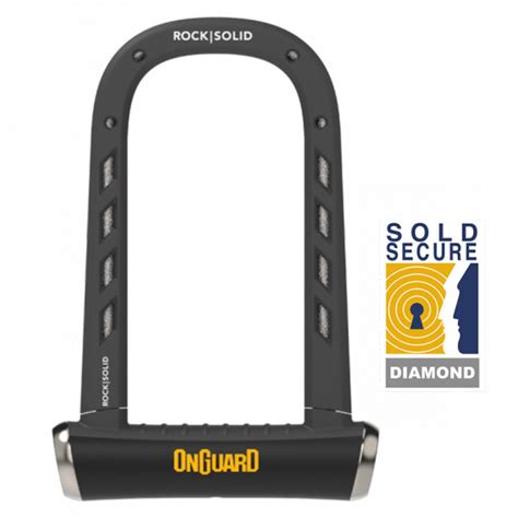 OnGuard RockSolid 8590 U-Lock | Merlin Cycles