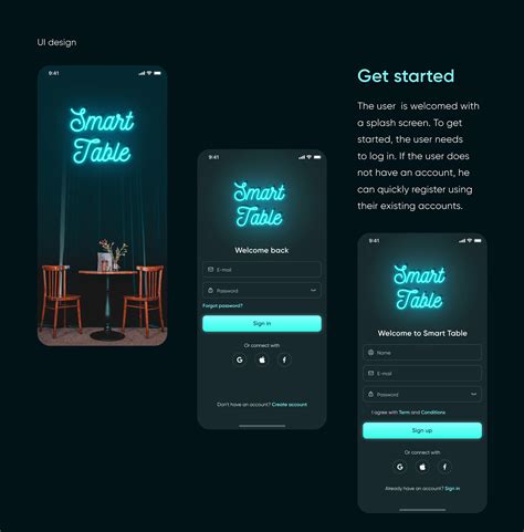Restaurant Table Reservation App Ux Ui Design Behance