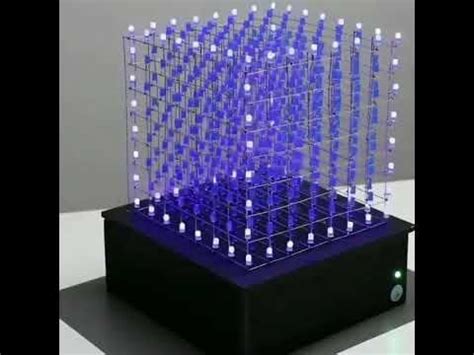 D Matrix LED Cube Display Led Matrix Led Cube