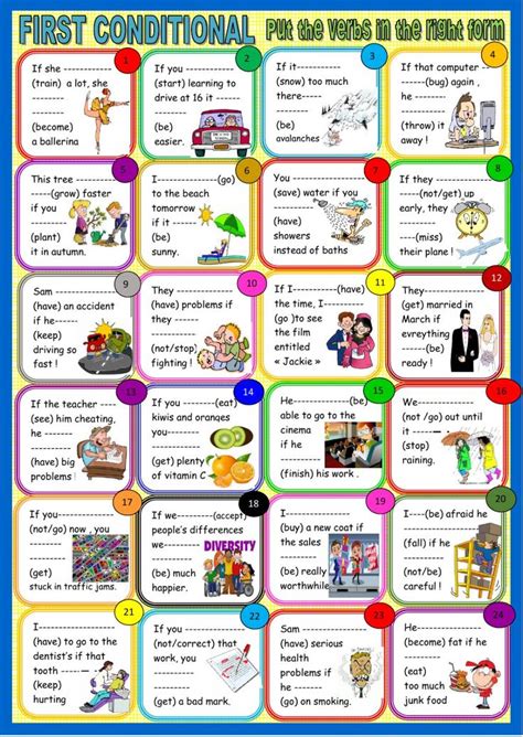 First Conditional Interactive And Downloadable Worksheet Check Your Answers Online Or