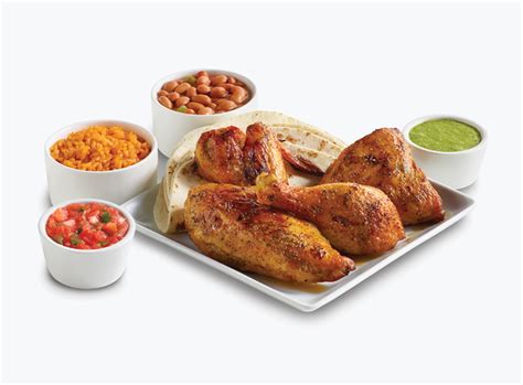 Fire Grilled Chicken Meals Our Food El Pollo Loco