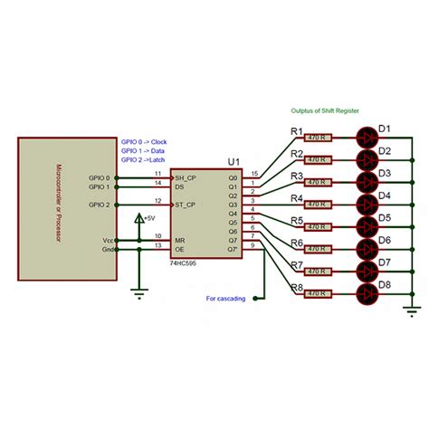 74hc595 Serial To Parallel Shifting Ic Other