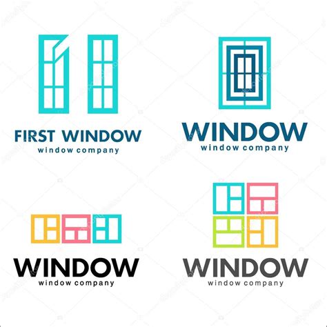 Windows Logo Set Vector Template The Business Of Manufacturing