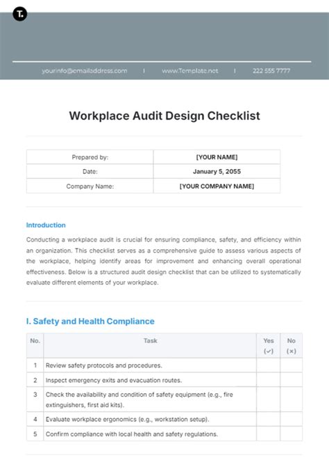 What Should Be Included In An Audit Checklist In Excel What Should Be Included In An Audit Checklist In Excel