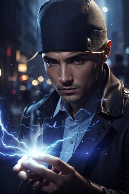 Premium Ai Image Psychic Detective Superhuman Unraveling Mysteries With Psychic Powers