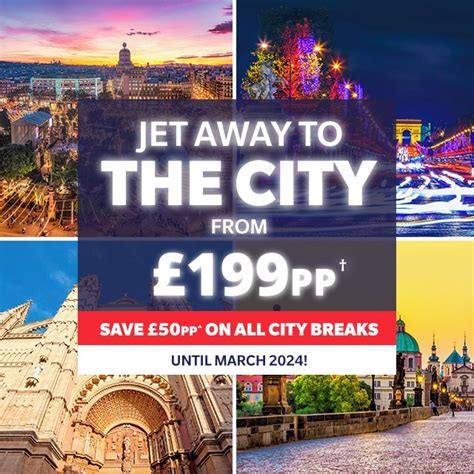 Jet2holidays Jet Away To The City From £199pp† Milled
