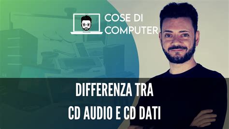 Differenza Tra CD Dati E CD Audio Cose Di Computer