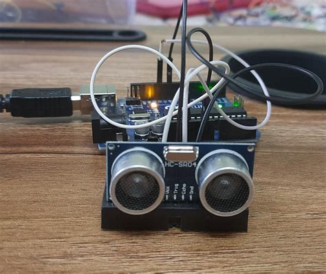 Interfacing Ultrasonic Sensor With Arduino Hackster Io
