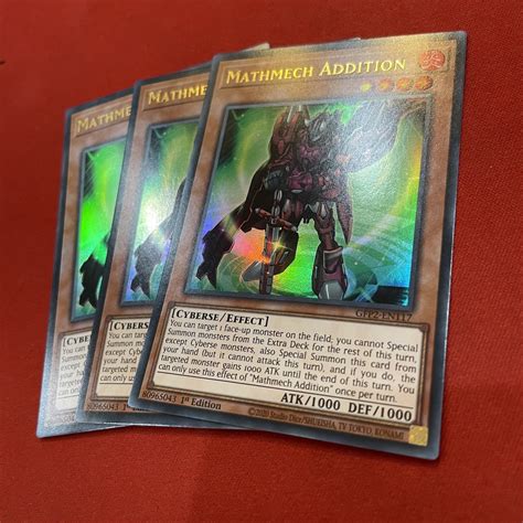 [en Jp][thẻ Bài Yugioh Chính Hãng] Mathmech Addition