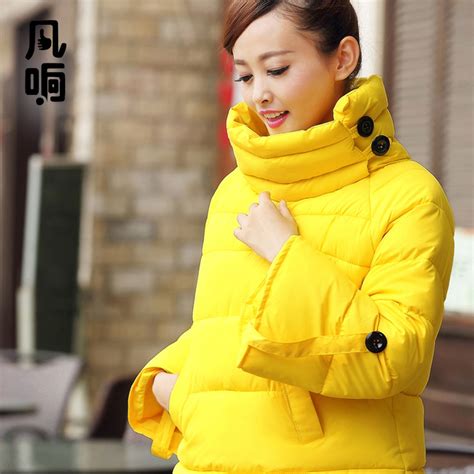 凡响2015冬季新款韩版小棉服外套 中长款宽松大码棉衣女凡响旗舰店