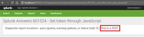 Solved Simple Xml Setting Token Value From Javascript Not Splunk Community