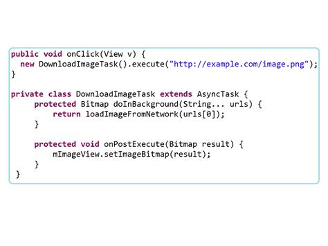 android thread handler and asynctask ppt